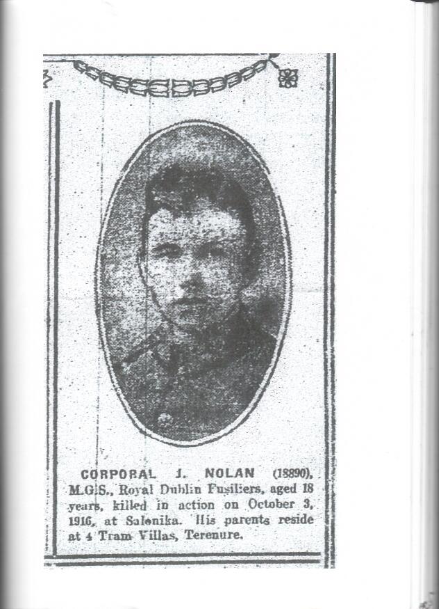 John Nolan – Fighting the Bulgarians in Greece – The Lion and the Shamrock
